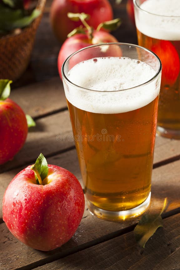 Hard Apple Cider Ale stock image. Image of apple, organic - 44604617