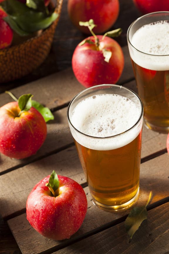 Hard Apple Cider Ale stock photo. Image of healthy, glass - 44604628