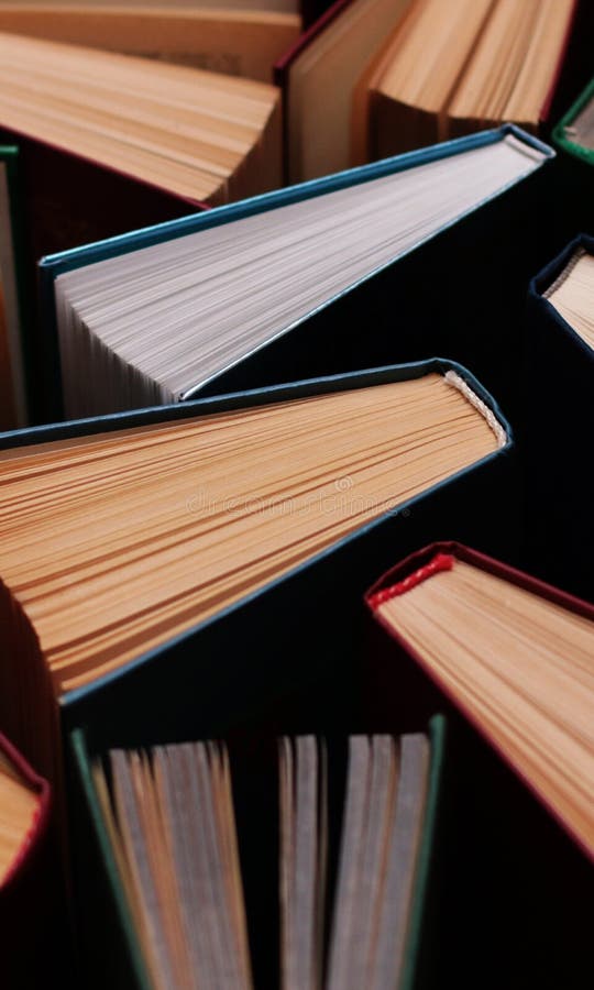 Hard back books stock image. Image of pages, hard, pattern - 257176333