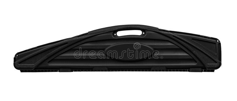 Hard Black Case Made of Durable Plastic with Foam Rubber Inside. Case ...