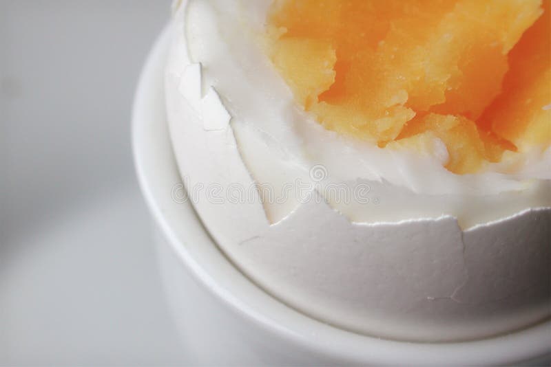 Hard Boiled stock photo. Image of plate, table, meal, saucer - 195362