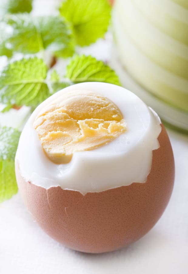 Hard-boiled egg stock photo. Image of meal, hard, breakfast - 23985372