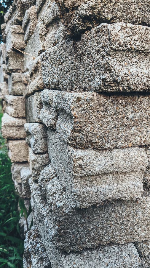 Hard Brick Make from Cement Stock Photo - Image of brick, building ...