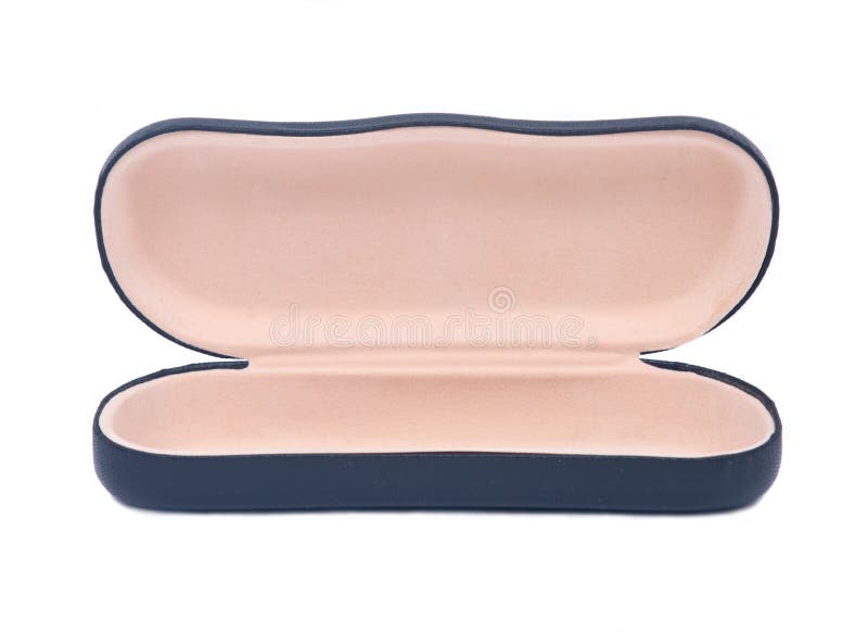 Hard Case Eye Glasses Protector Stock Image - Image of human, accessory ...