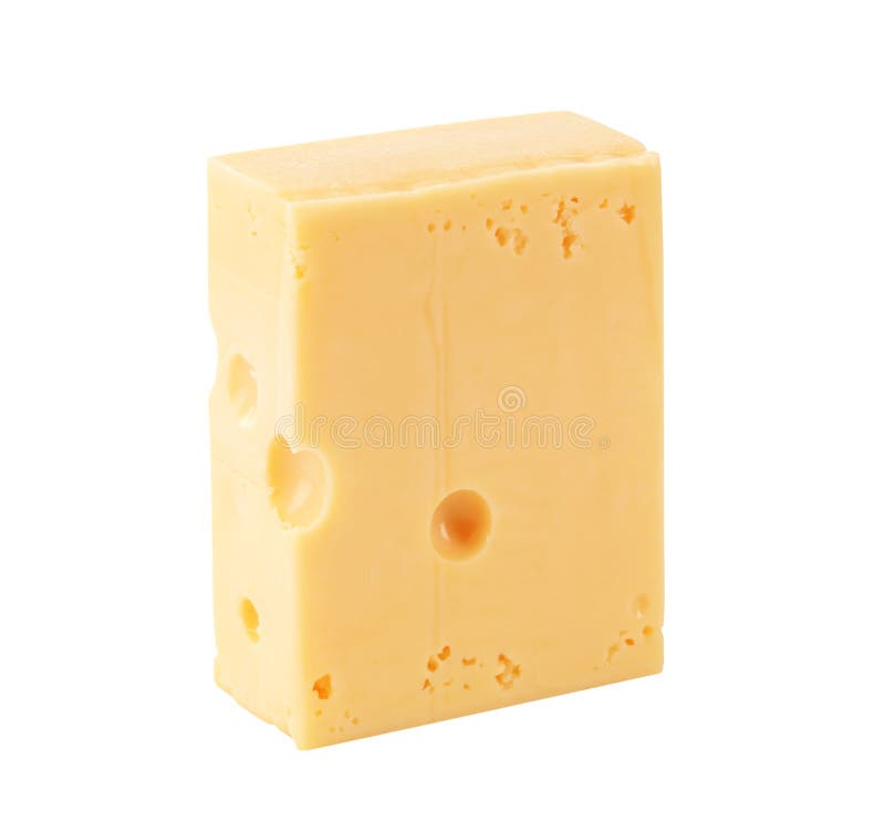 Hard cheese stock photo. Image of isolated, closeup, cutout - 13645636