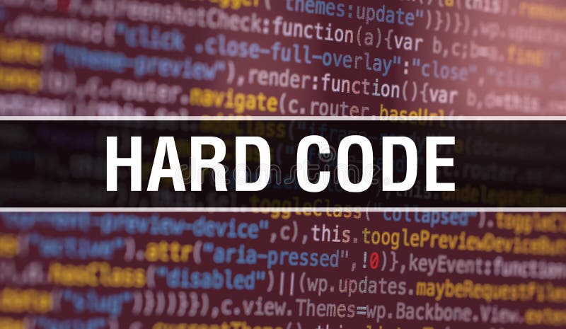 Hard Code With Abstract Technology Binary Code Backgrounddigital Binary Data And Secure Data