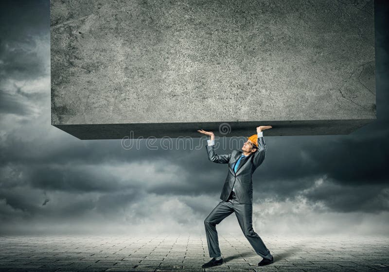 Hard construction work stock image. Image of male, builder - 62406509