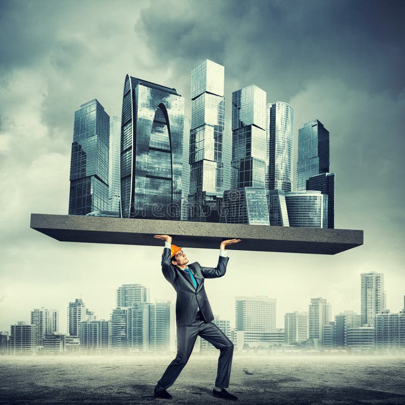 Hard construction work stock photo. Image of heavy, manual - 62513126