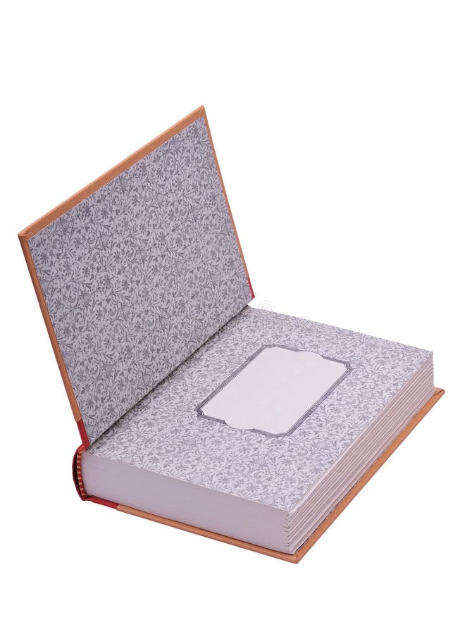 Hard cover book stock photo. Image of isolated, library - 7853070