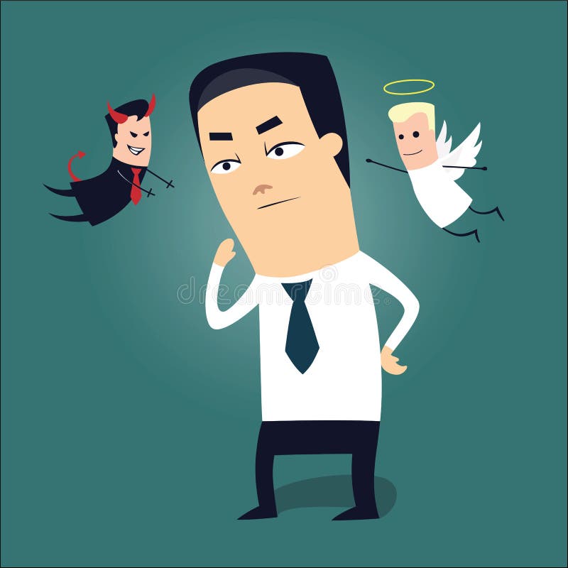 Devil Thinking Stock Illustrations – 782 Devil Thinking Stock ...