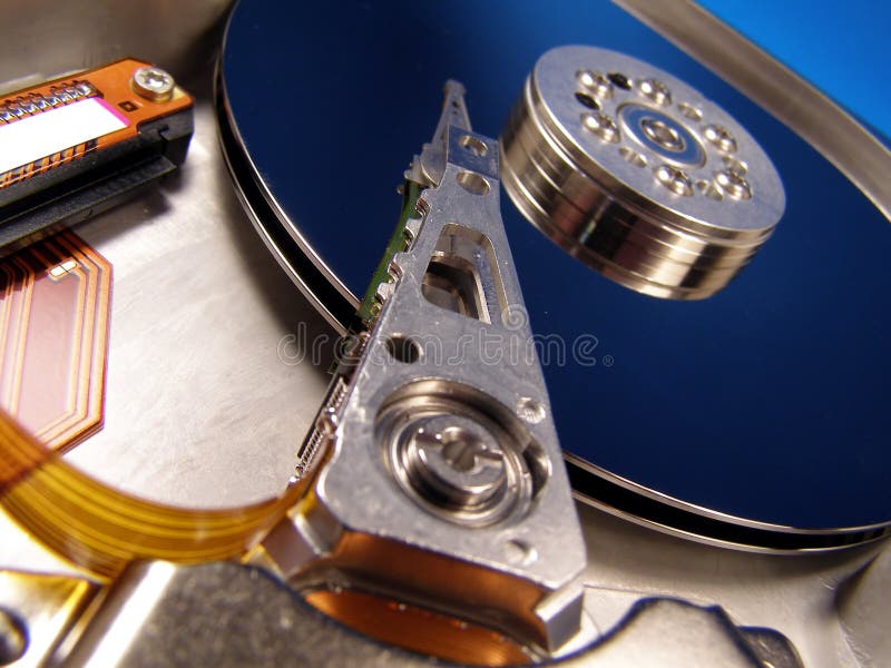 Hard Disc End Computer Ram Memory Card Stock Image - Image of board ...