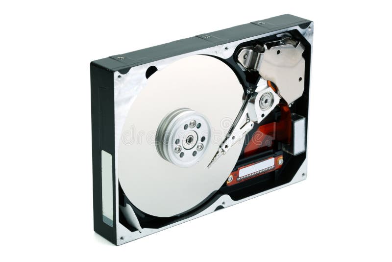 Hard disc drive stock image. Image of disc, file, storage - 58665675