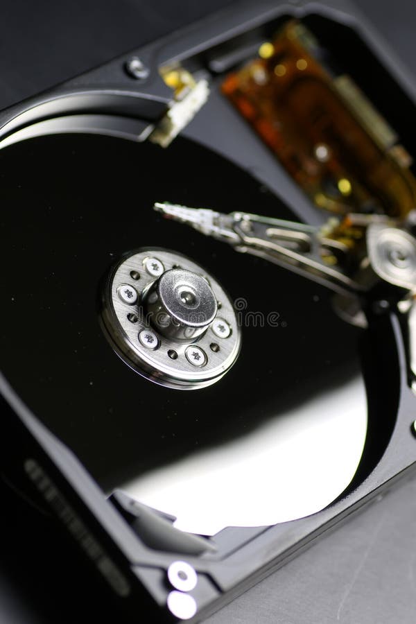 Hard Disc Drive Repair Macro Stock Photo - Image of drive, information ...