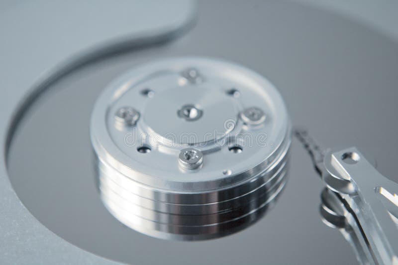 Computer hard disk on fire stock photo. Image of burn - 28387920