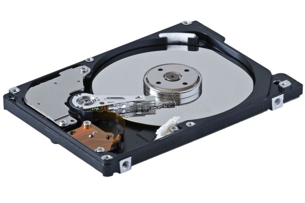 Hard disk stock image. Image of objects, inside, hard - 27954427