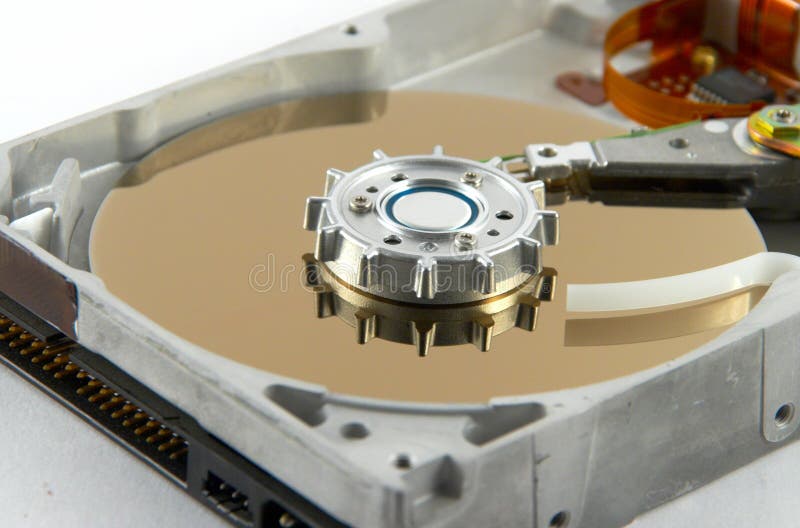 Hard disk stock image. Image of order, drive, needle, disk - 3132579