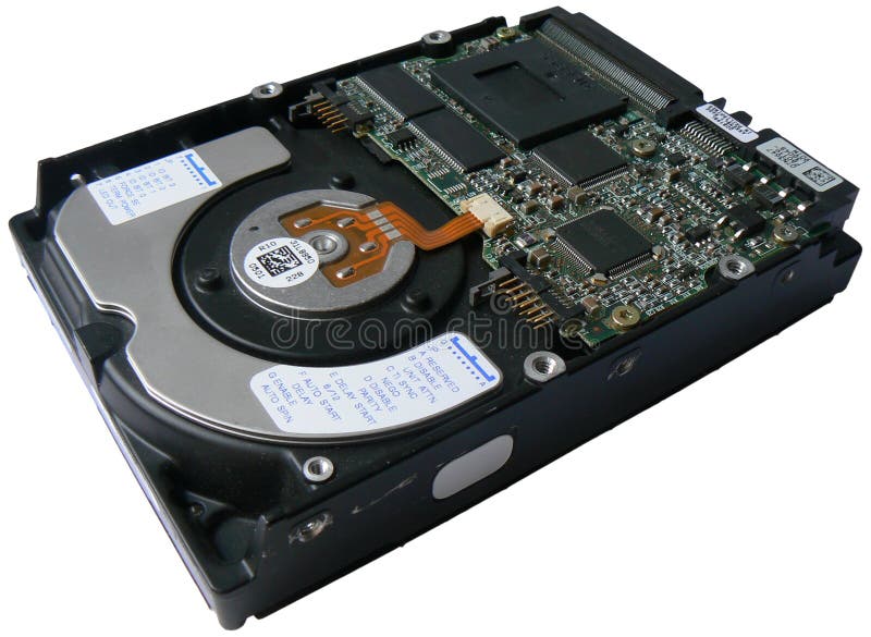 Stack hard disk drives stock photo. Image of electrical - 33090252