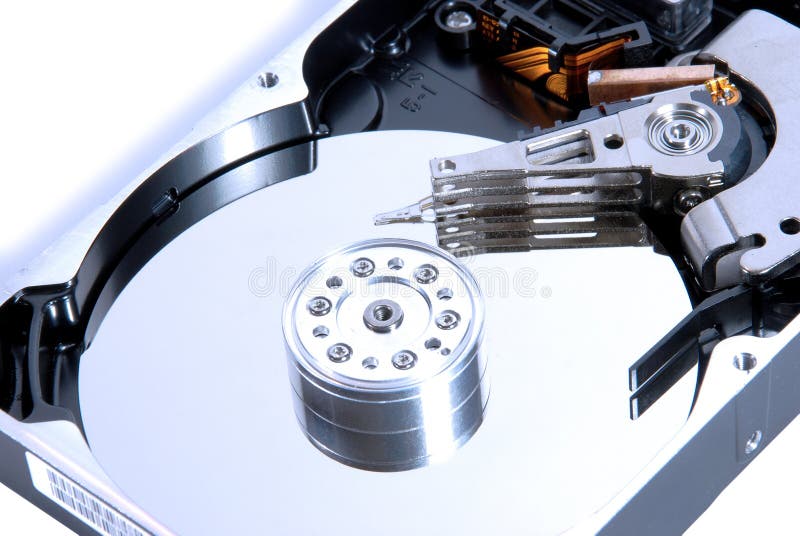 Rigid computer disk. stock image. Image of metal, computer - 1883517