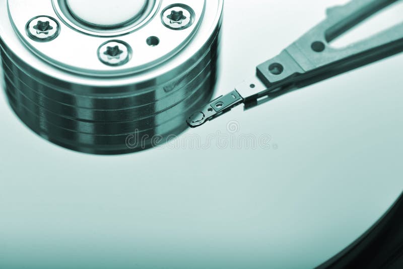 Hard disk close up stock image. Image of closeup, drive - 11407215