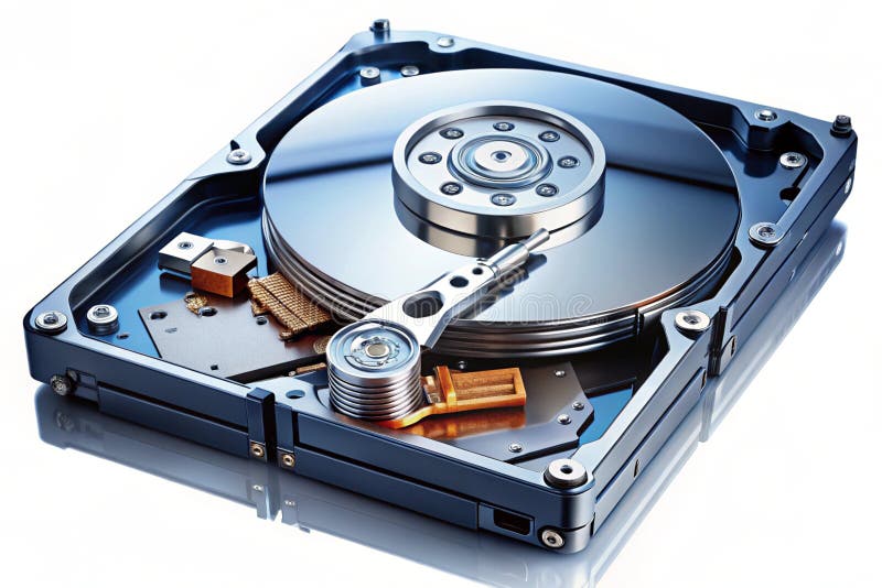 Hard Disk Data Storage, Backup, Restore, Repair Concept Stock ...