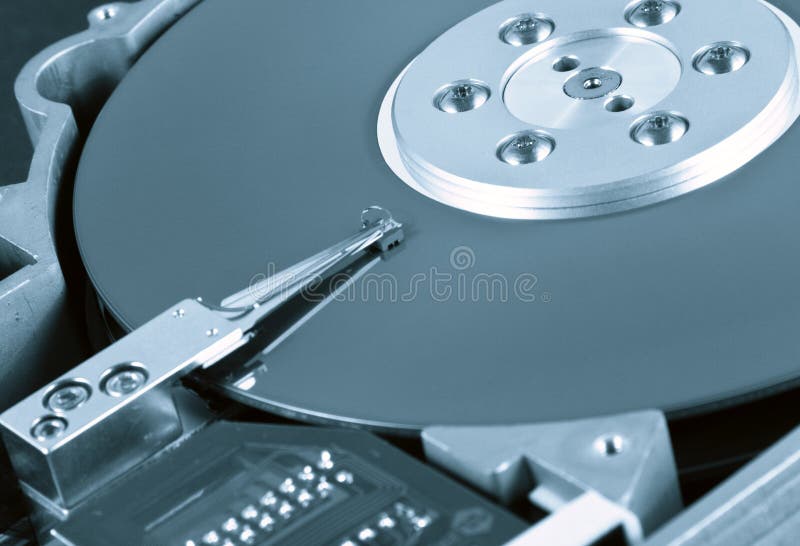 Hard Disk Drive stock image. Image of blue, code, disks - 11866777