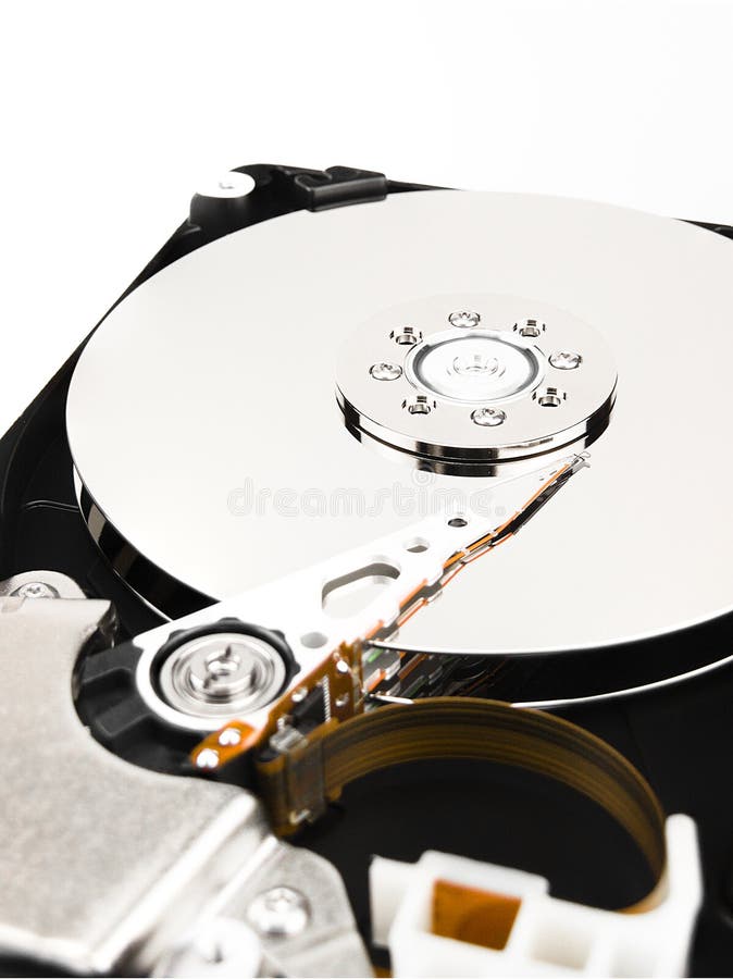 Hard Disk Drive stock image. Image of drive, macro, electronics - 18592713