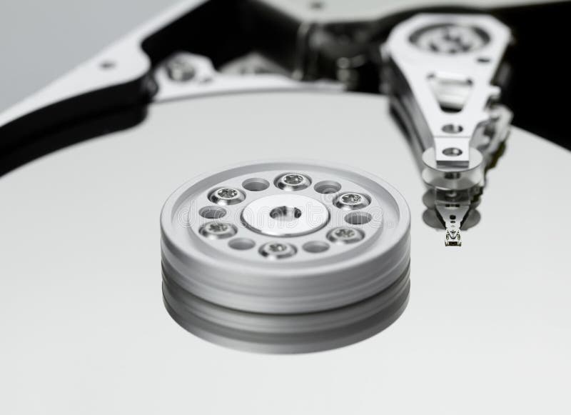 Wet hard drive stock photo. Image of destroyed, head, detail - 157042