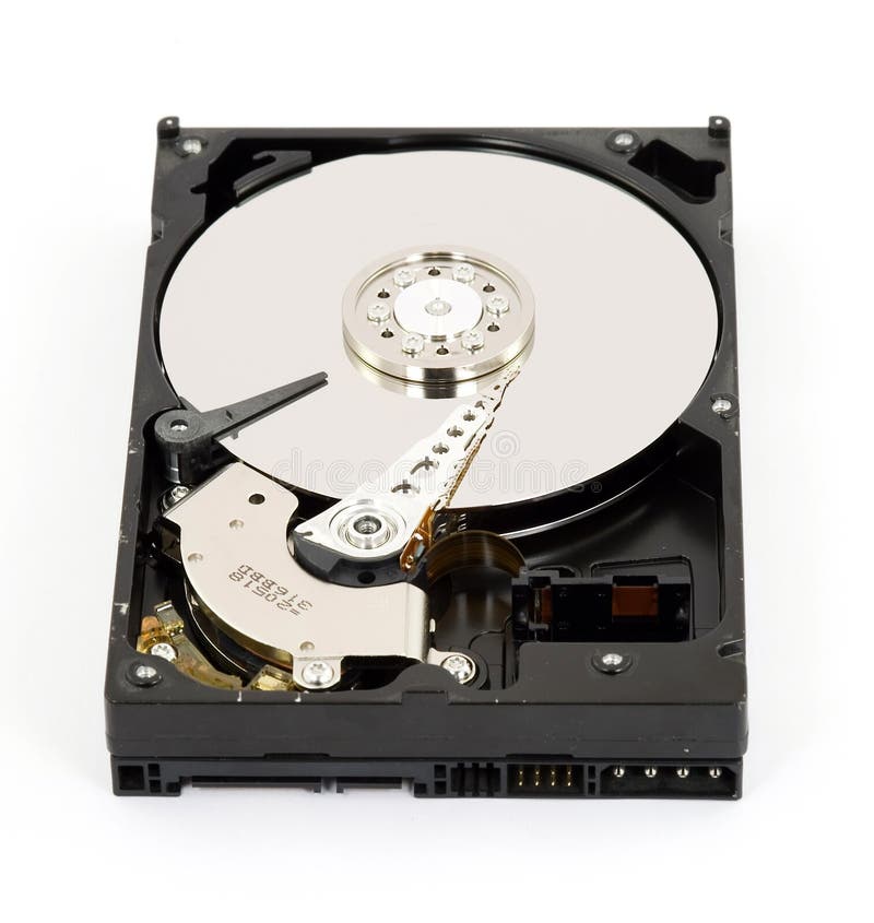 Open hard drive stock photo. Image of platter, computer - 680904