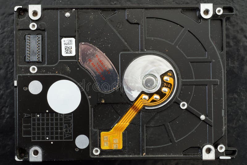 Hard disk drive stock photo. Image of equipment, macro - 116258696
