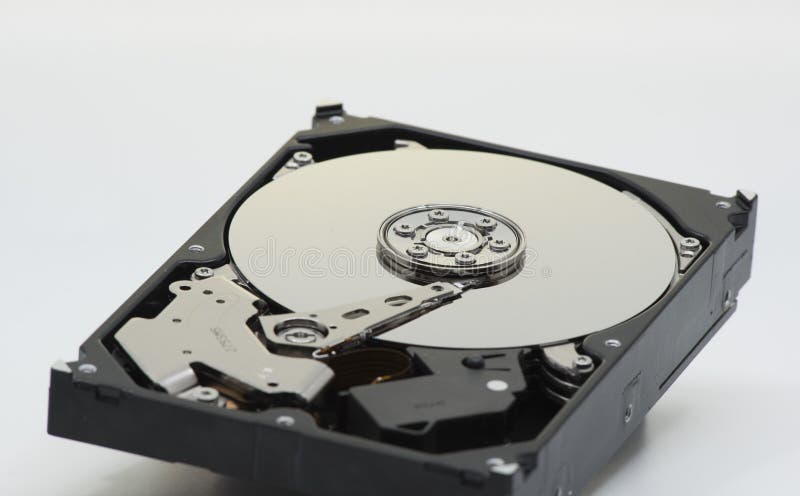 Hard Disk Drive Data Storage for Computers Stock Image - Image of ...