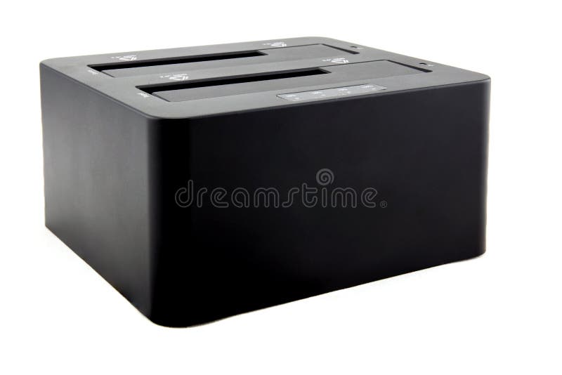 Hard Disk Drive Dock Station Stock Photo - Image of information ...