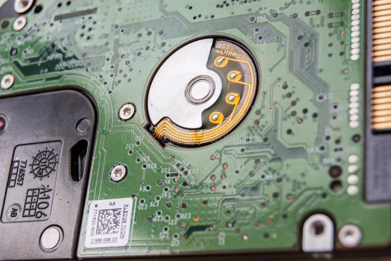 Hard disk drive editorial stock photo. Image of disk - 123213623