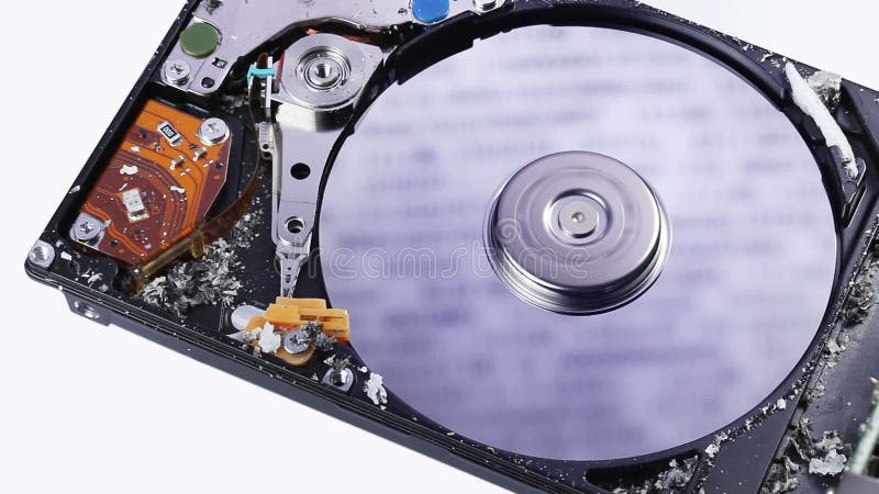 Hard Disk Drive, Computer Data Storage Stock Footage - Video of drive ...