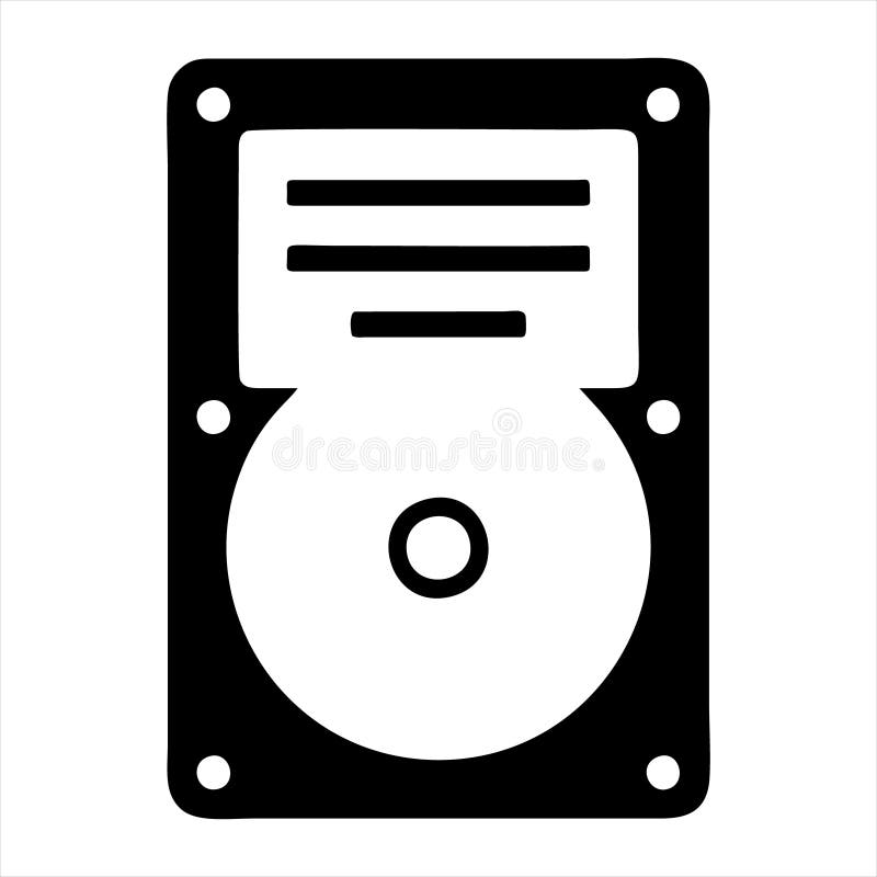 Hard Disk Drive Icon Stock Illustrations – 6,519 Hard Disk Drive Icon ...