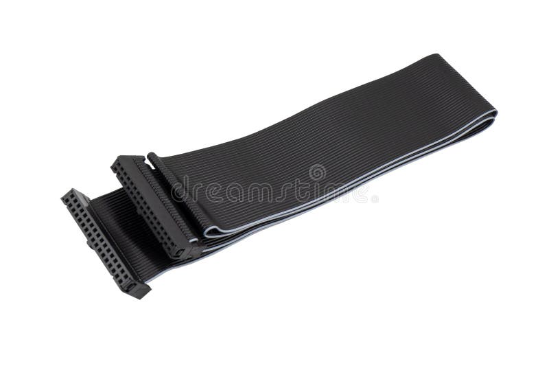 Hard Disk Drive Ide Connector Isolated White Background Connectors ...
