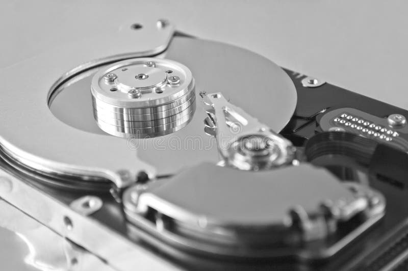 Close up of hard disk stock image. Image of industry - 105237401