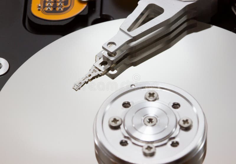 Hard disk drive inside stock image. Image of laptop, data - 42692505