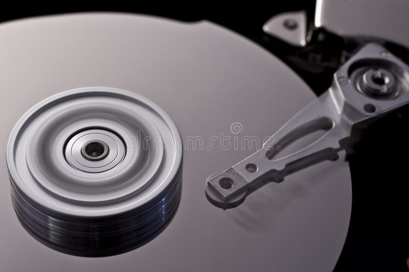 Open Server Hard Disk Drive Stock Photo - Image of disaster, loss: 21837504