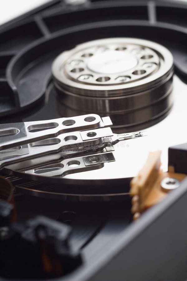 Hard disk drive open case stock photo. Image of store - 93014852