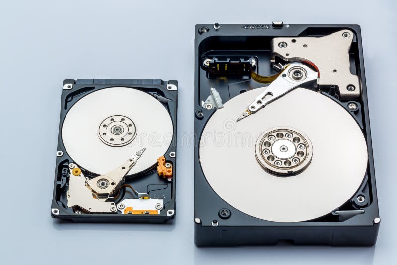 Hard Disk Drive and Open Cover. Computer Hardware, Hard Disk, Storage ...