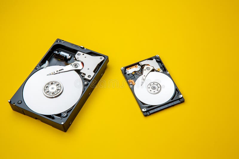 Hard Disk Drive and Open Cover. Computer Hardware, Hard Disk, Storage ...