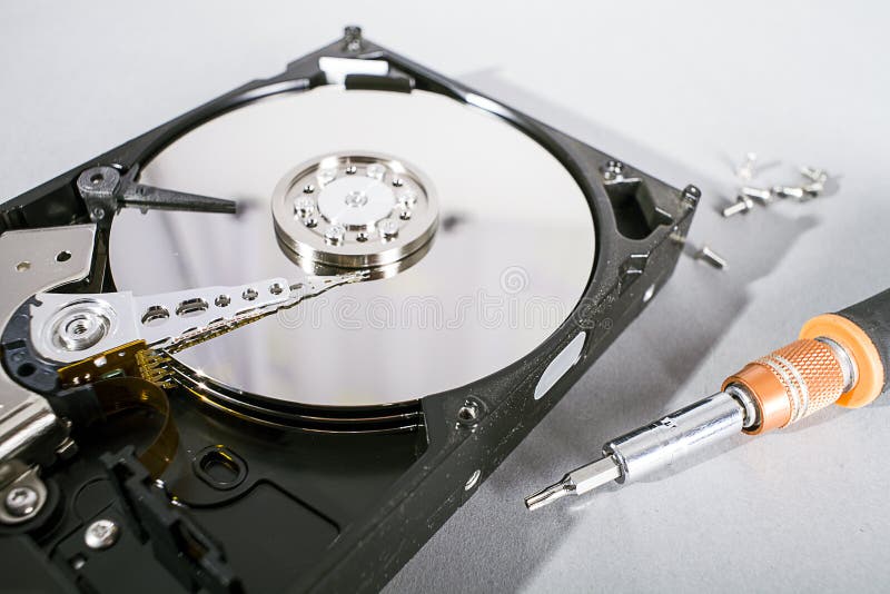 Hard Disk Discs. Open Hdd Hard Disk. Data Recovery from Damaged Media ...
