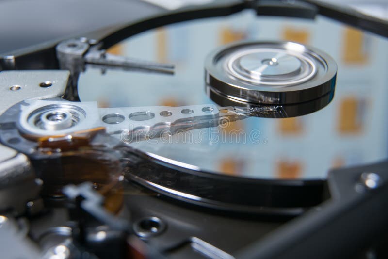 Hard Disk Drive Reading Head Stock Photo - Image of code, backup: 106945926