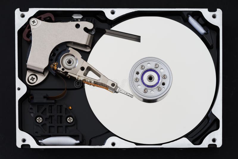 Hard Disk Platter and Actuator Arm Stock Image - Image of drive ... Hard Disk Platter and Actuator Arm Stock Image - Image of drive ...