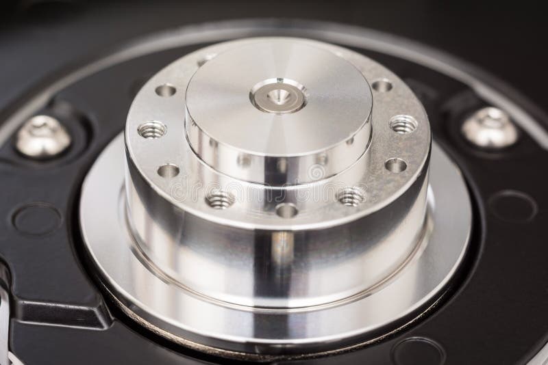 Hard Disk Drive Spindle Wheel Cog Stock Photo - Image of file, copy ...