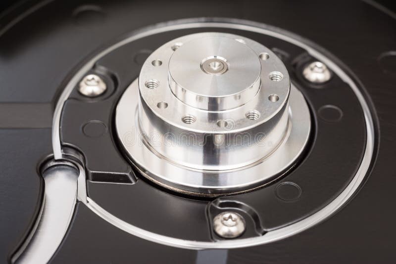 Hard Disk Drive Spindle Wheel Cog Stock Photo - Image of file, copy ...
