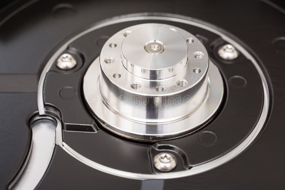 Hard Disk Drive Spindle stock photo. Image of memory - 38280576