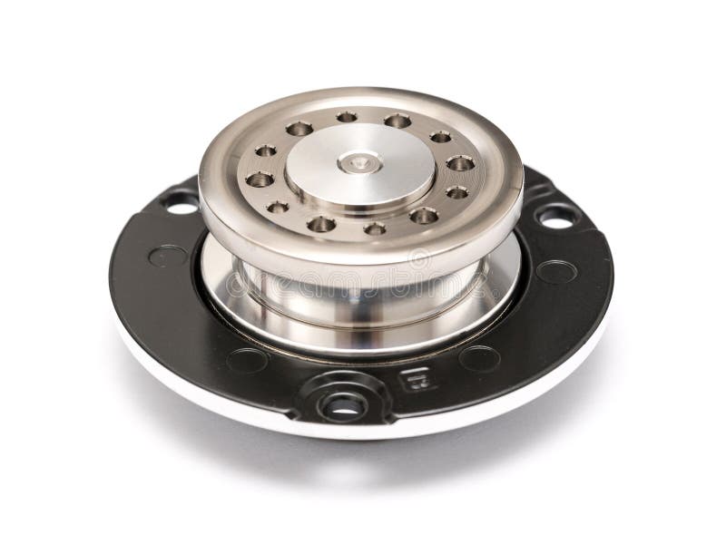 Hard Disk Drive Spindle Wheel Cog Stock Photo - Image of file, copy ...
