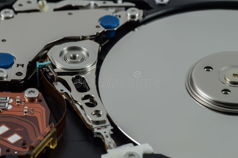 Hard disk drive stock photo. Image of backup, memory - 42931084