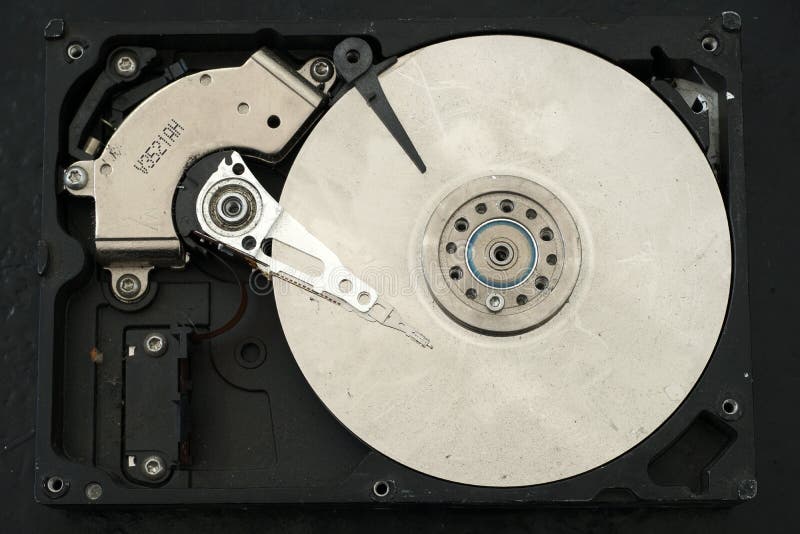 Hard disk drive stock image. Image of microchip, backup - 116258821
